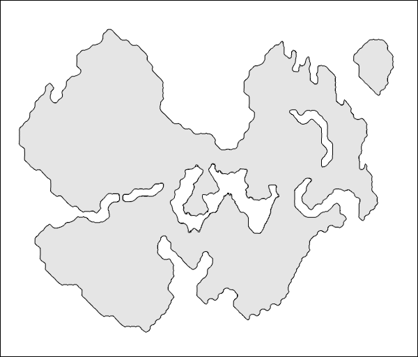 Chrono Trigger World Map - Caves of Narshe