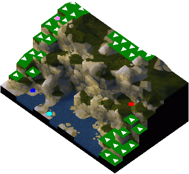 Final Fantasy Tactics Maps - Caves of Narshe