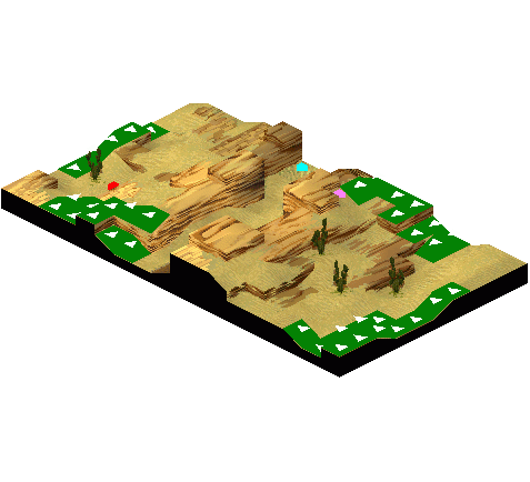 Final Fantasy Tactics Maps - Caves of Narshe