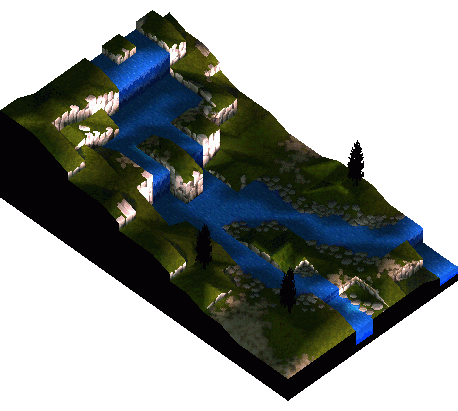 Final Fantasy Tactics Maps - Caves of Narshe