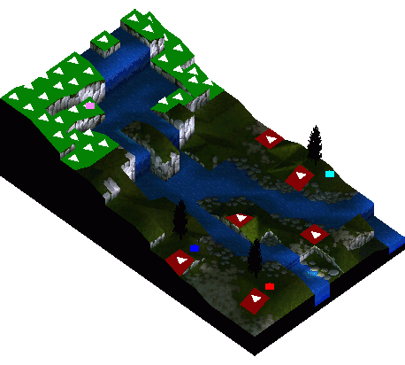 Final Fantasy Tactics Maps - Caves of Narshe