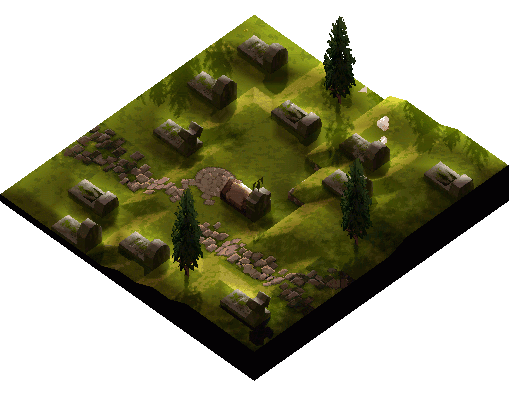 Final Fantasy Tactics Maps - Caves of Narshe