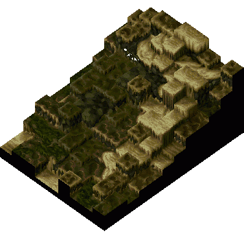 Final Fantasy Tactics Maps - Caves of Narshe